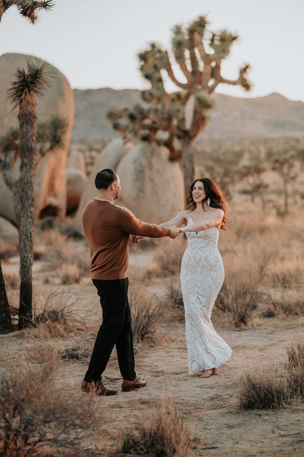 Joshua Tree National Park Engagement Session | Natalie + Mark ...