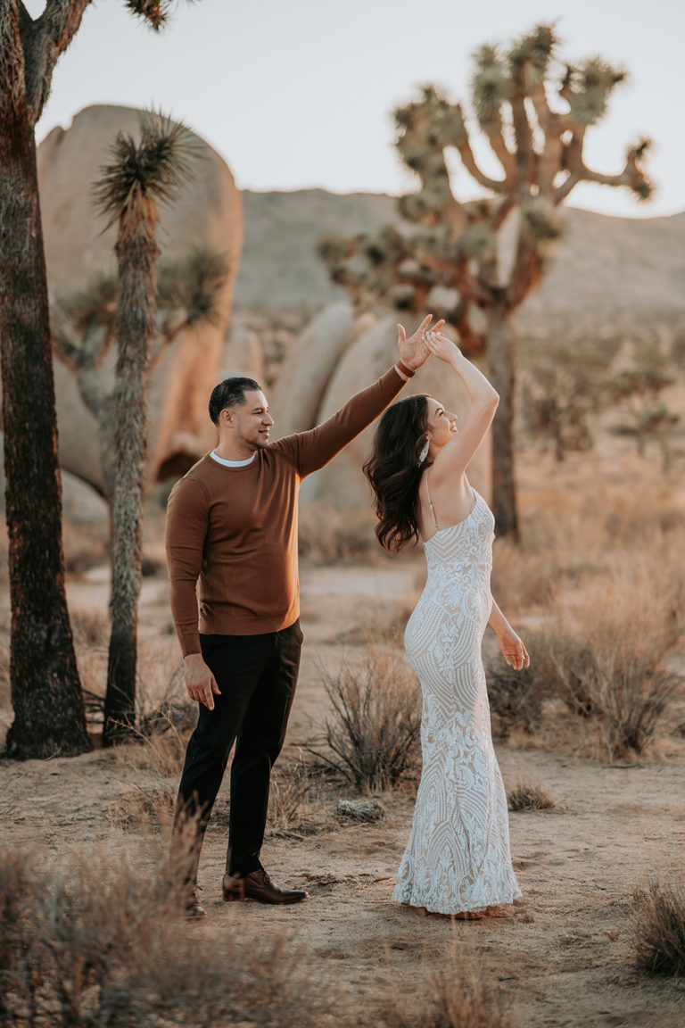 Joshua Tree National Park Engagement Session | Natalie + Mark ...