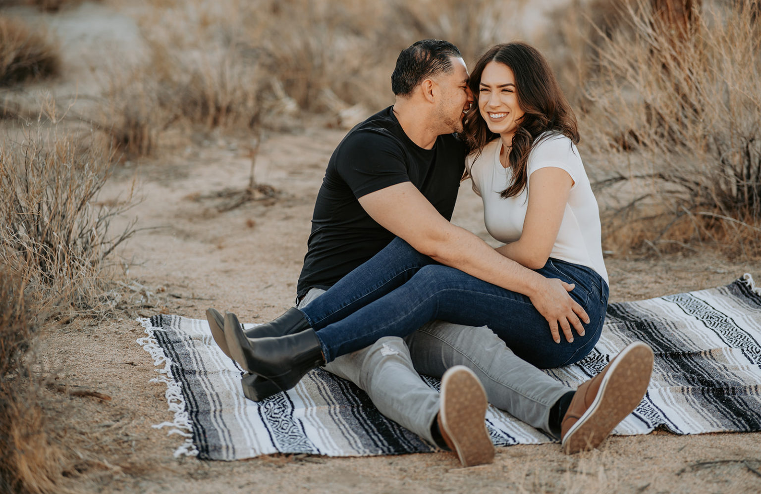 Joshua Tree National Park Engagement Session | Natalie + Mark ...