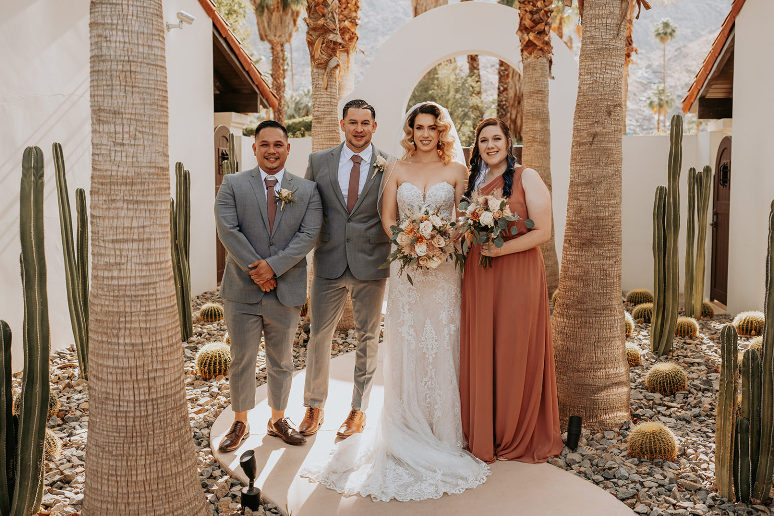 Dreamy Desert Wedding at La Serena Villas - leiacaldwellphotography.com