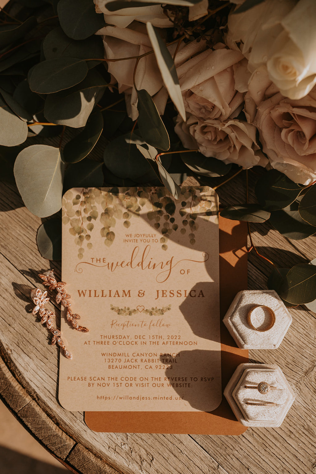 A Winter Wedding Day Captured at Windmill Canyon Ranch ...