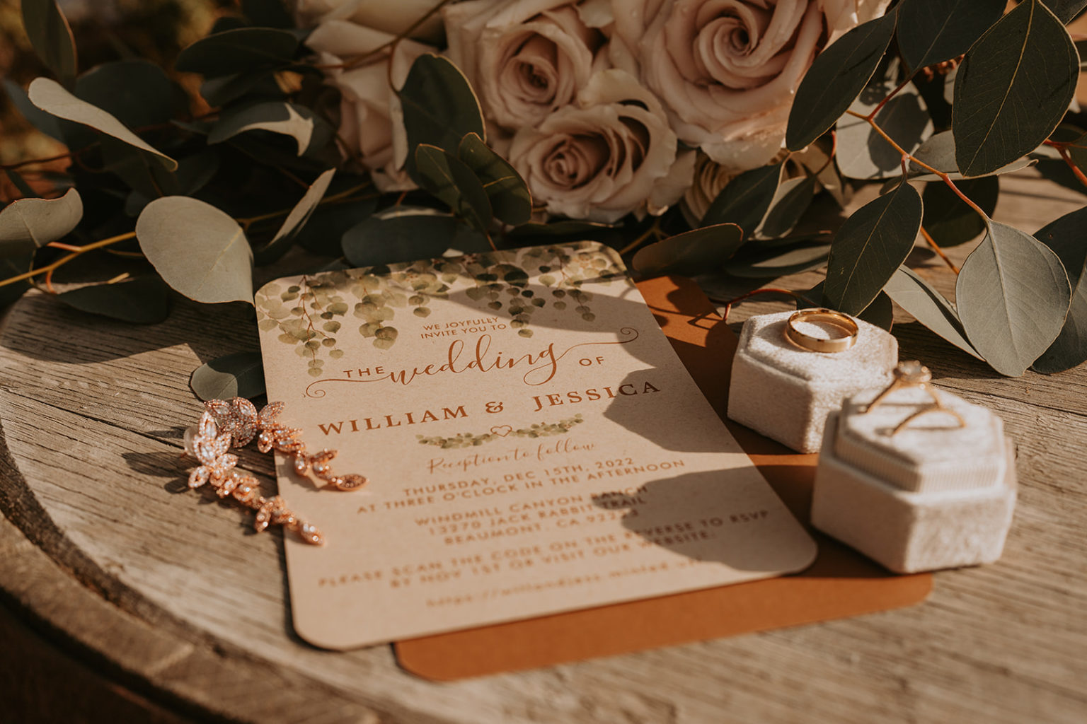 A Winter Wedding Day Captured at Windmill Canyon Ranch ...