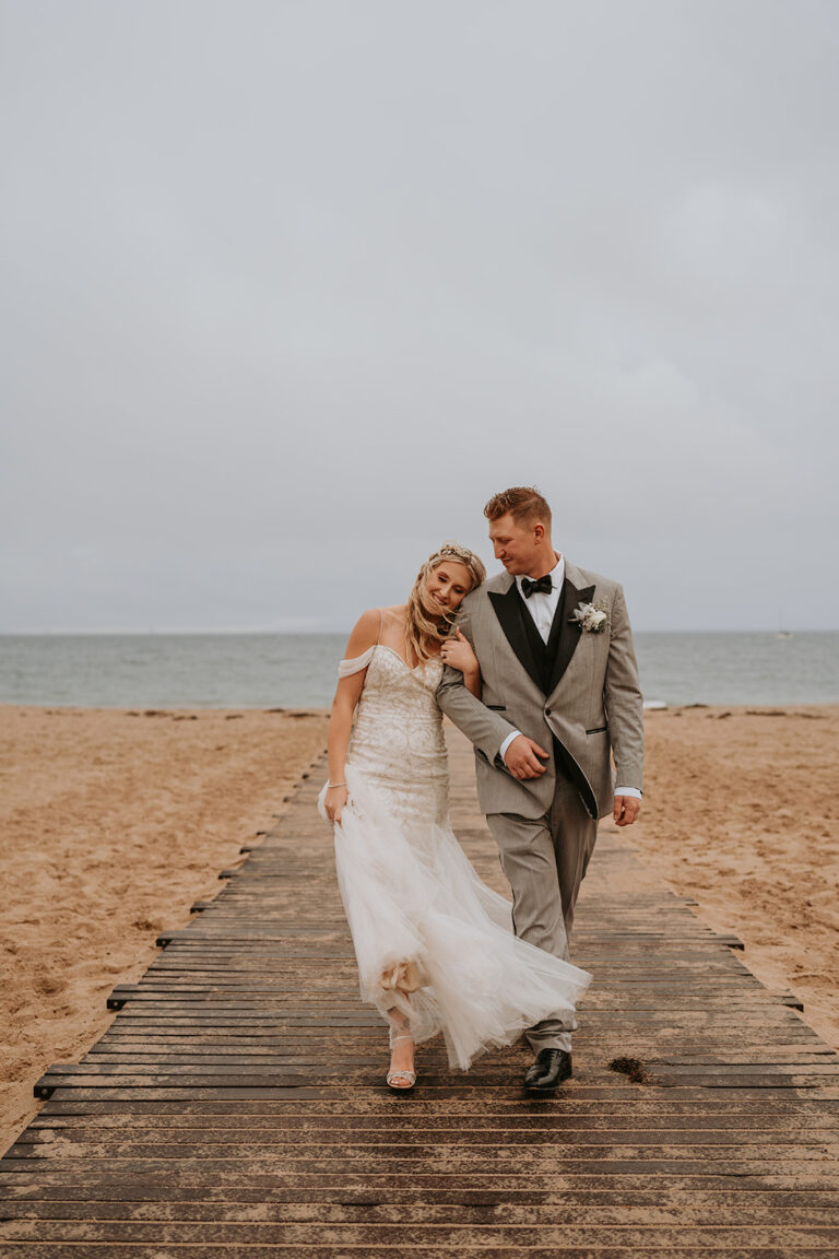 A Romantic Rainy Day Wedding at the Cabrillo Pavilion in Santa Barbara ...