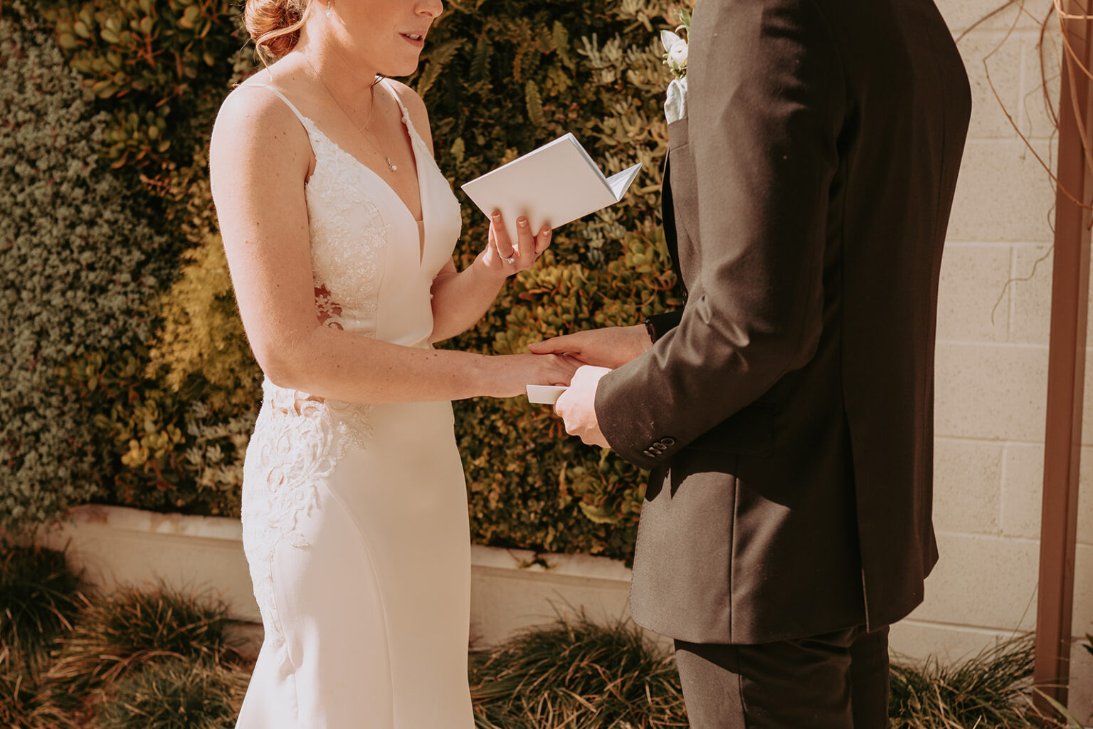 Benefits of Doing Private Vows During Your First Look ...